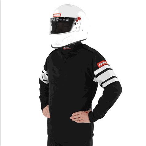 Racequip 120 Series Sfi 5 Racing Jacket Black