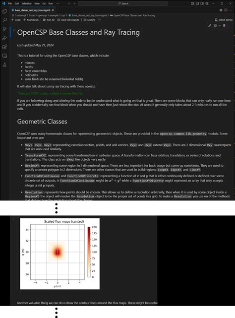 Demonstration Notebook OpenCSP