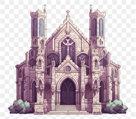 Png Gothic Architecture Pixel Building Premium Png Rawpixel