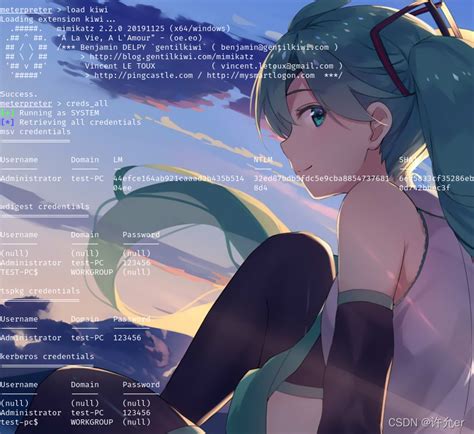 Meterpreter后渗透使用msf Kiwi抓不到明文密码 Csdn博客