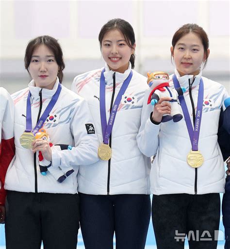 금3·은5·동4 한국 스피드스케이팅 대회 마치고 귀국[하얼빈ag]