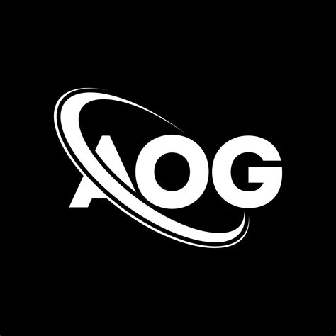 Aog Logo Aog Letter Aog Letter Logo Design Initials Aog Logo Linked With Circle And Uppercase
