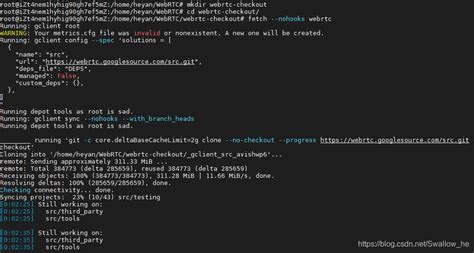 webrtc学习（一）下载指定版本源码 fetch nohooks webrtc csdn博客