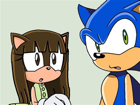 My Sonic Oc Hedgehog And Sonic By Twidashfan1234 On Deviantart