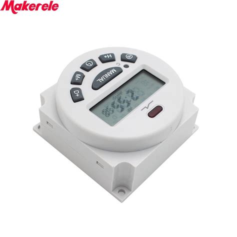 L CN A A Digital Time Switch Weekly Programmable Electronic Timer AC V V AC DC V