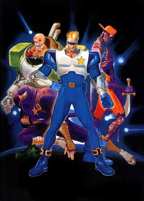 Captain Commando Japan Art Capcom Art Retro Gaming Art Capcom