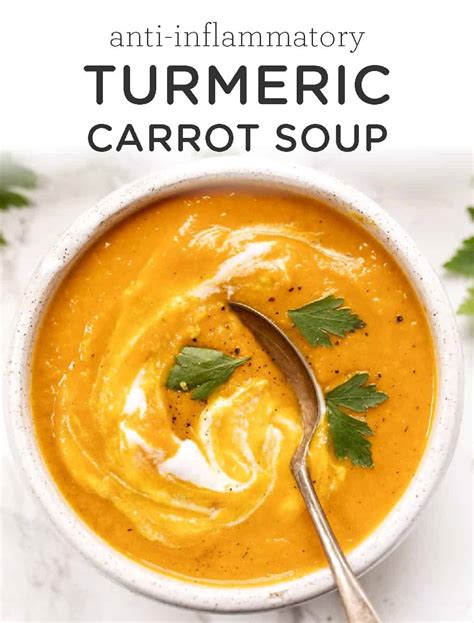 Ginger Turmeric Carrot Soup Anti Inflammatory Recipe Simply Quinoa