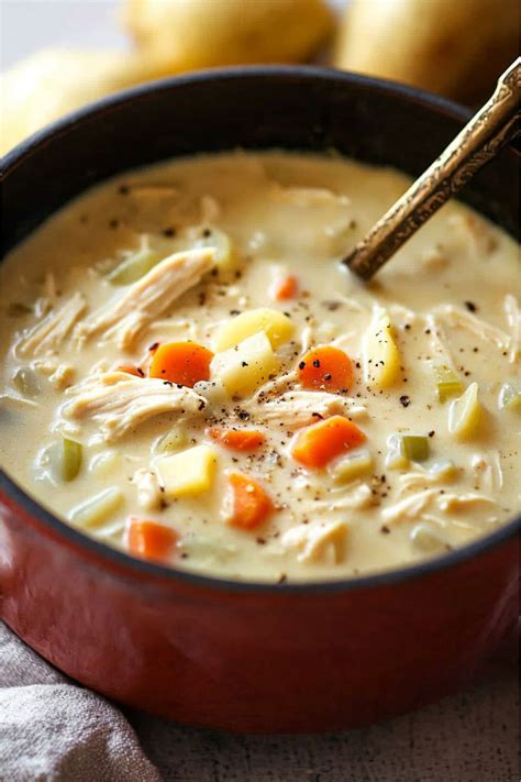 Easy Creamy Chicken Noodle Soup Recipe That Everyone Will Love