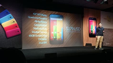 Motorola lança Moto G no Brasil por Reais e versão Dual Chip