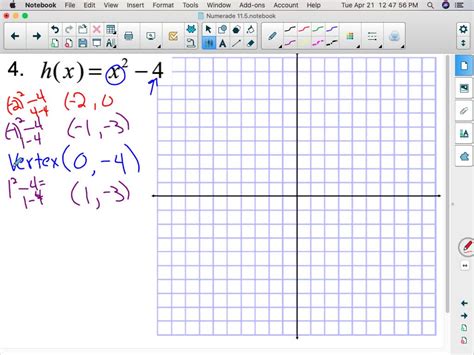 SOLVED Sketch The Graph Of Each Quadratic Function Label The Vertex And Sketch And Label The