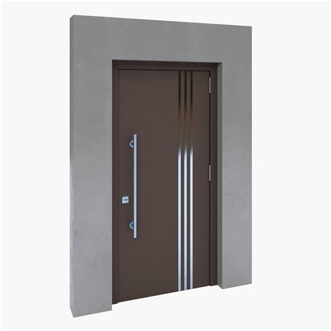 Architectural Door 3d Model By Artdeco 3d