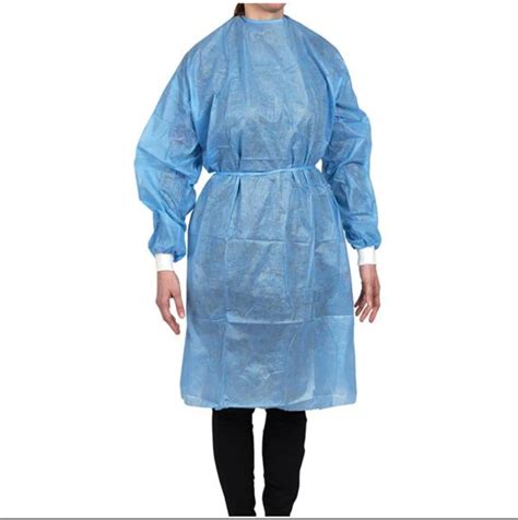 Disposable Isolation Gown Knitted Cuff Pack Of 3 Moiadcdental