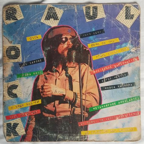 LP Disco De Vinil Raul Seixas Raul Rock Shopee Brasil