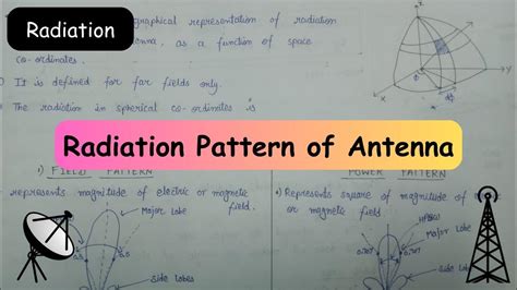 Radiation Pattern Of Antenna Radiation Parameters Of Antenna