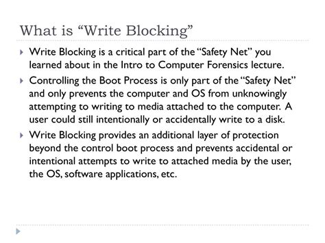 PPT Write Blocking PowerPoint Presentation Free Download ID 1574607