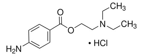 Procaine Hydrochloride Sigma Aldrich