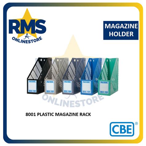 Cbe 8001 Plastic Magazine Rack File Box Shopee Malaysia
