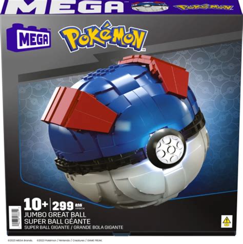 Set De Constructie Pokemon Mega Construx Bila Jumbo 299 Piese Hbr