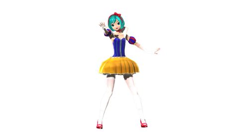 Mmd Dt Snow White Miku Preview By Willianbrasil On Deviantart
