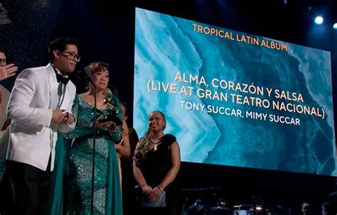De Perú Tony Y Mimy Succar Grammy A Mejor Álbum Tropical Latino