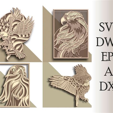 American Eagle Mandala Etsy