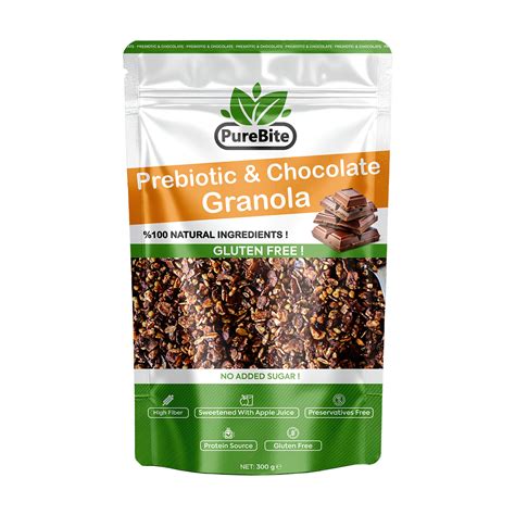 Gluten Free Prebioticandchocolate Granola Pure Bite