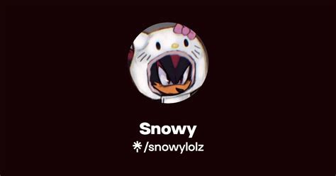 Snowy Twitter Tiktok Twitch Linktree