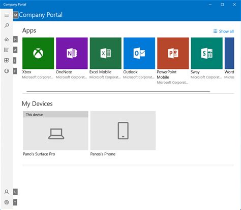 Como Configurar Os Aplicativos Do Portal Da Empresa Intune O Site Do Portal Da Empresa E O