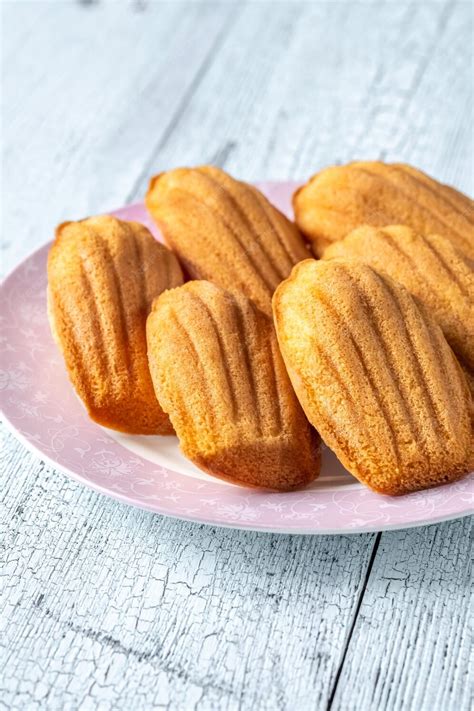 Premium Photo Madeleines French Small Sponge Cakes