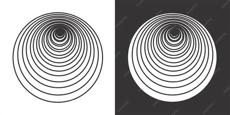 Premium Vector Logarithmic Spiral Icon