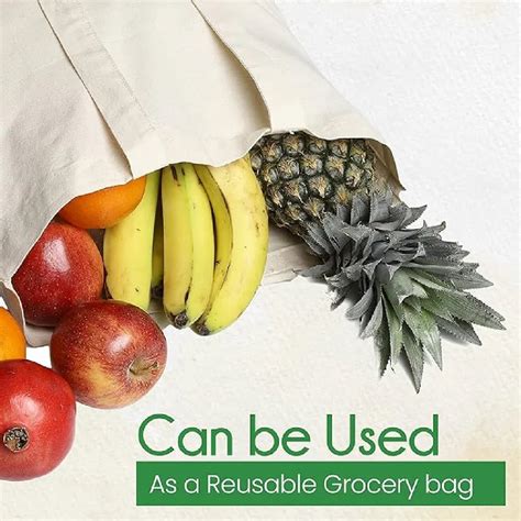 50 Gsm Cotton Loop Handle Vegetable Carry Bag At ₹ 9 5 Piece Loop