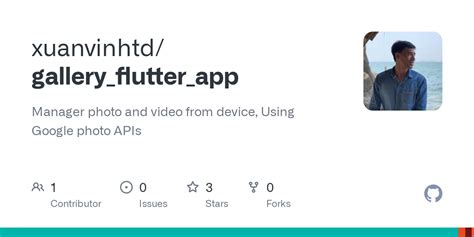 Github Xuanvinhtdgalleryflutterapp Manager Photo And Video From