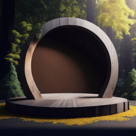 Premium Ai Image Minimal 3d Rendering Template Of Terrazzo Podium In