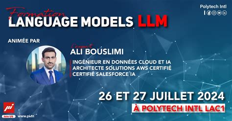 Découvrez Le Potentiel Des Language Models Llm Université Privée Polytechnique Internationale