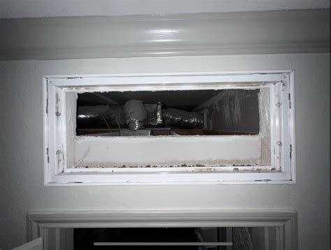 Hvac Is My Apartment Up To Code With The Horizontal Air Handler