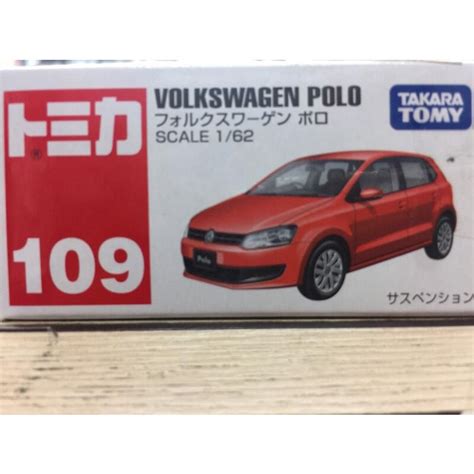 【合川玩具 】現貨 Tomica 多美小汽車 No 109 Volkswagen Polo 福斯 蝦皮購物