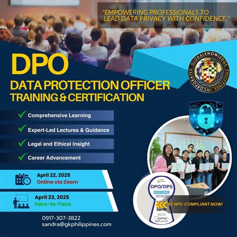 Data Privacy Training And Certification Mandaluyong