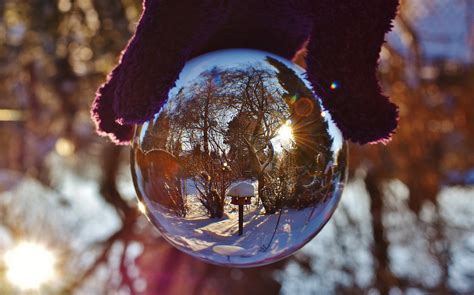 Glass Sphere Reflection Free Photo On Pixabay Pixabay