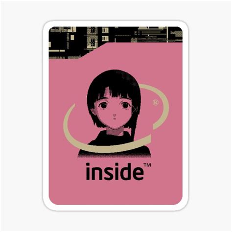 Lain Inside Sticker For Sale By Hidde J Redbubble