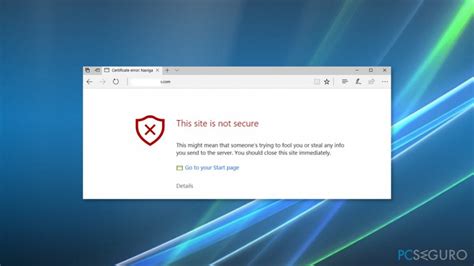 Cómo solucionar el pop up This site is not secure con el código de