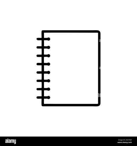Simple Notebook Vector With Minimalist And Modern Design Stock Vector Image And Art Alamy