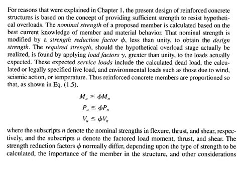 Lecture Notes In Flexural Analysis And Design Of Singly Reinforced Beams