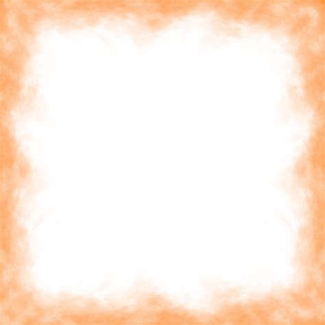 Abstract Orange Fog Frame 34002767 Png