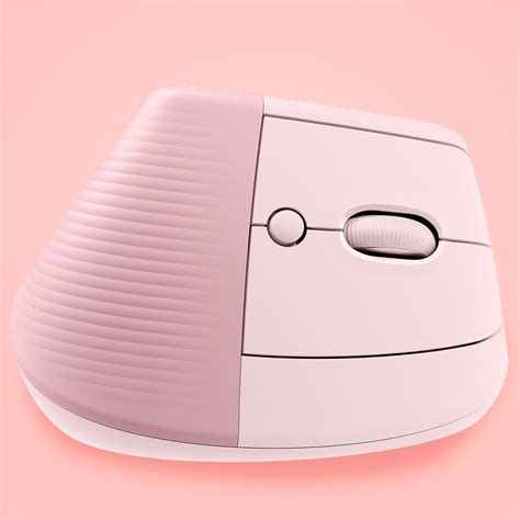 Logitech Lift Vertikal Trådløs Ergonomisk Mus Til Høyre Hånd Rosa