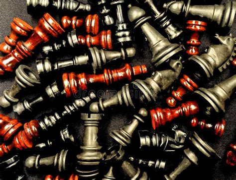 Chess Texture Stock Image Image Of Brown Living Concept 130241761