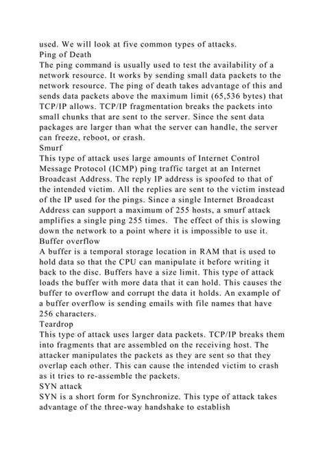 Dos Denial Of Service Attack Tutorial Ping Of Death Ddos Whadocx Computer Networking