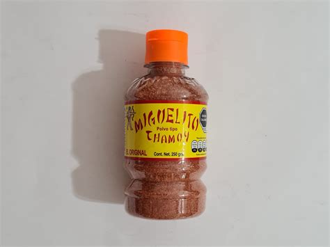 Miguelito Polvo Chamoy 250 Gr El Mundo De Los Dulces