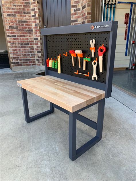 Build Your Own Shop Workbench Diy Workbench Free Plans Shanty 2