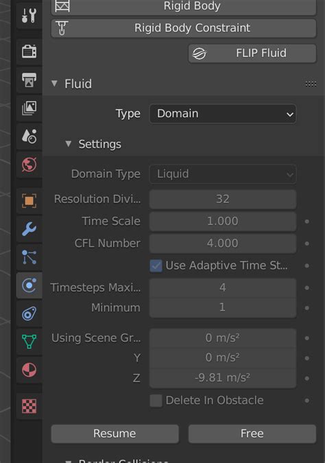 Rendering How To Continue Bake Fluid Simulation In Blender 2 80