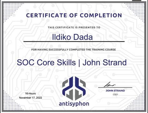 Ildiko D On Linkedin Training Soc